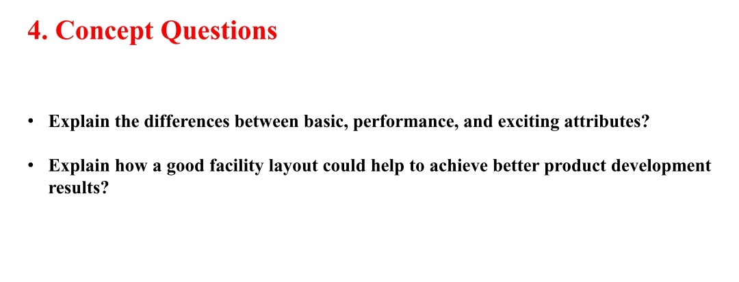 Solved Concept QuestionsExplain the differences between | Chegg.com