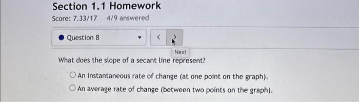 Solved For the function shown below, draw the secant line | Chegg.com