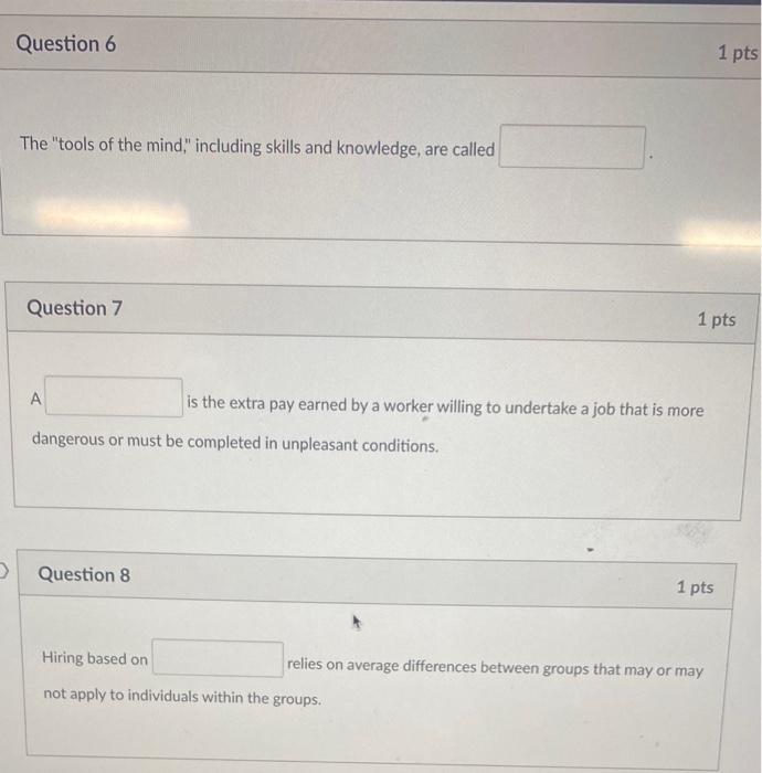 Solved Use the following word bank to complete the | Chegg.com
