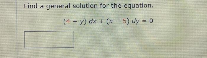 Solved Find the general solution. | Chegg.com