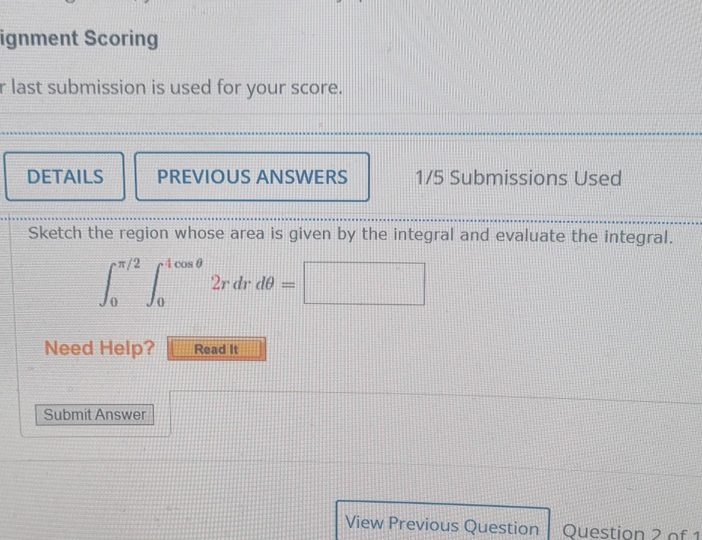 Solved ignment Scoring last submission is used for your | Chegg.com