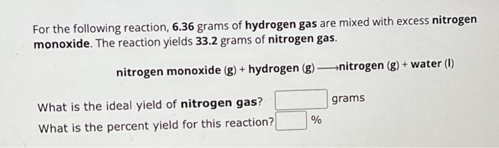 Solved For the following reaction, 6.38 grams of barium | Chegg.com
