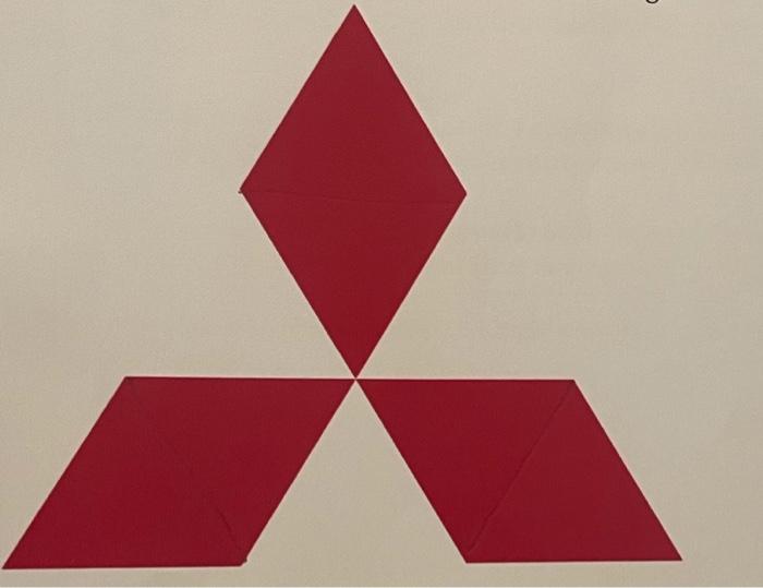 Solved 1. a logo consists of 6 congruent triangles, by | Chegg.com
