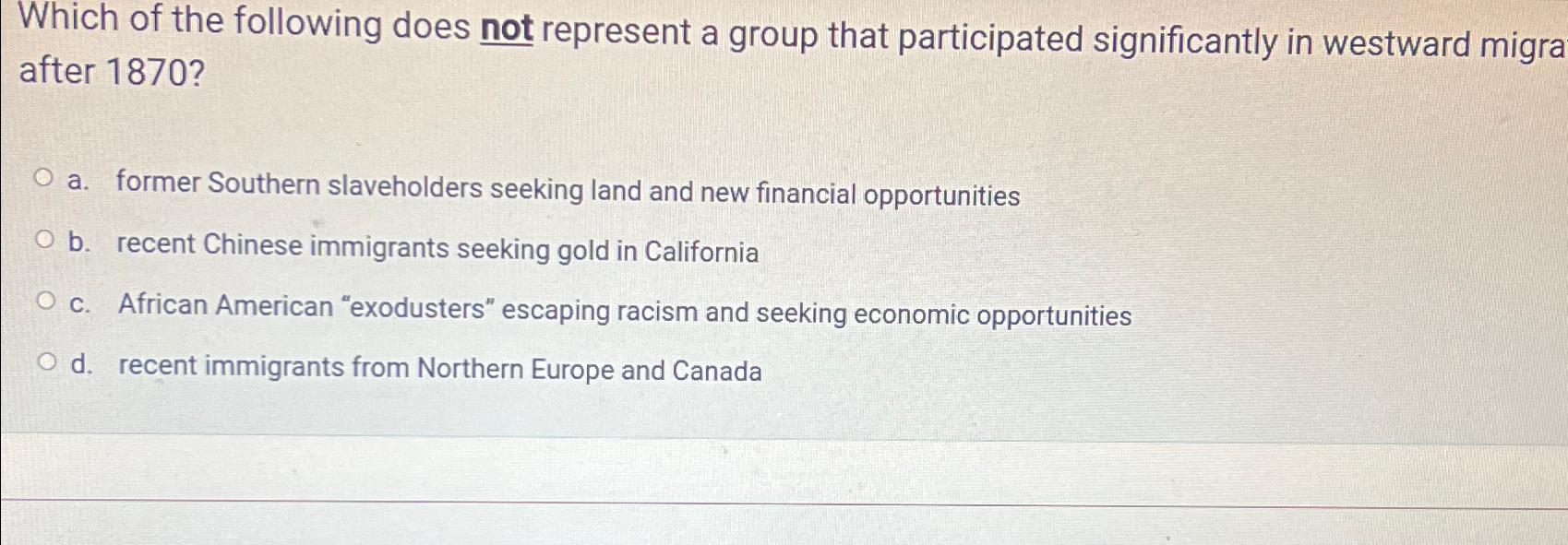 Solved Which of the following does not represent a group | Chegg.com