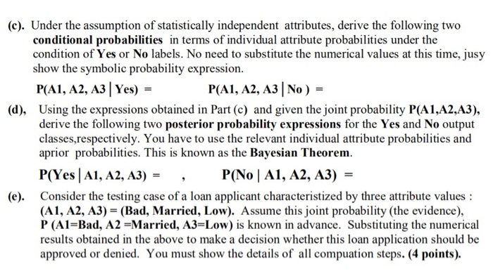 Solved Problem 4: Bayesian Classifier Design Given the | Chegg.com