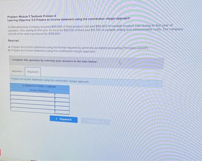 Solved Problem: Module 5 Textbook Problem 4 Learning | Chegg.com
