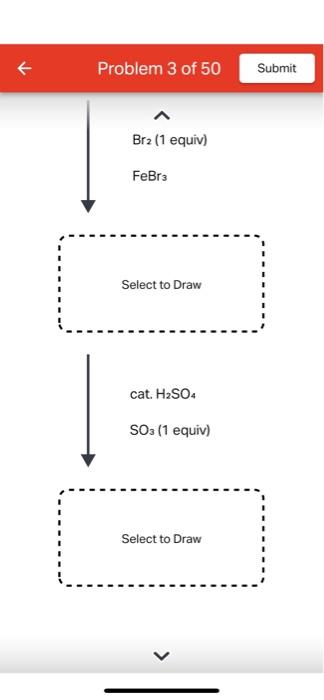 Solved Draw the products of the two step reaction sequence | Chegg.com