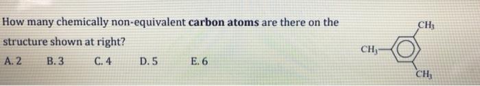Solved CHE How many chemically non-equivalent protons are | Chegg.com