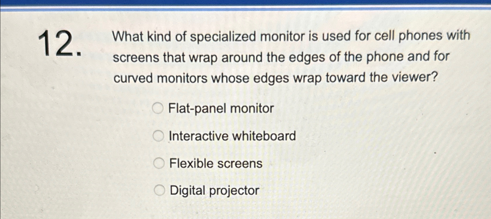 Solved What kind of specialized monitor is used for cell | Chegg.com