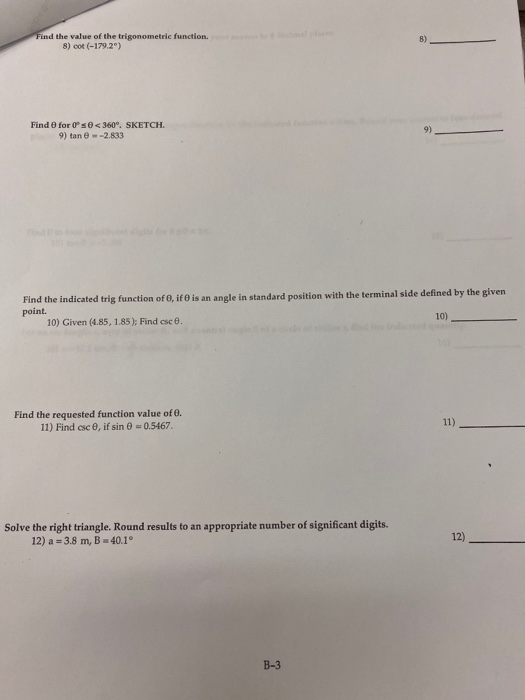 Solved Graph the function. 1) y 2). Use linear interpolation | Chegg.com