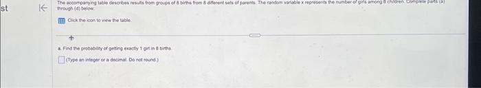 Solved trowgh (d) below Cick the ioon to view the table a. | Chegg.com