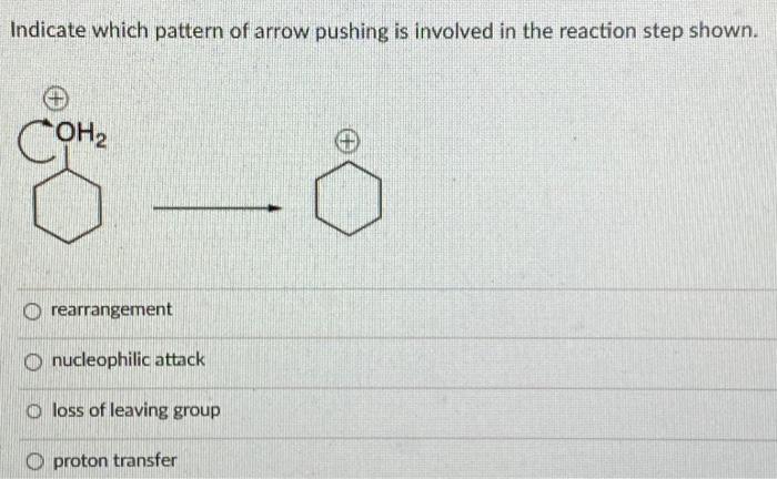 Solved Indicate which pattern of arrow pushing is involved | Chegg.com