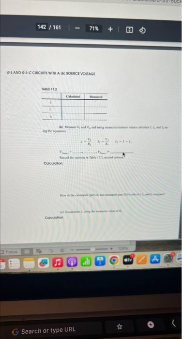 1 Series R-L dc Circuit Construct the circuit of Fig. | Chegg.com