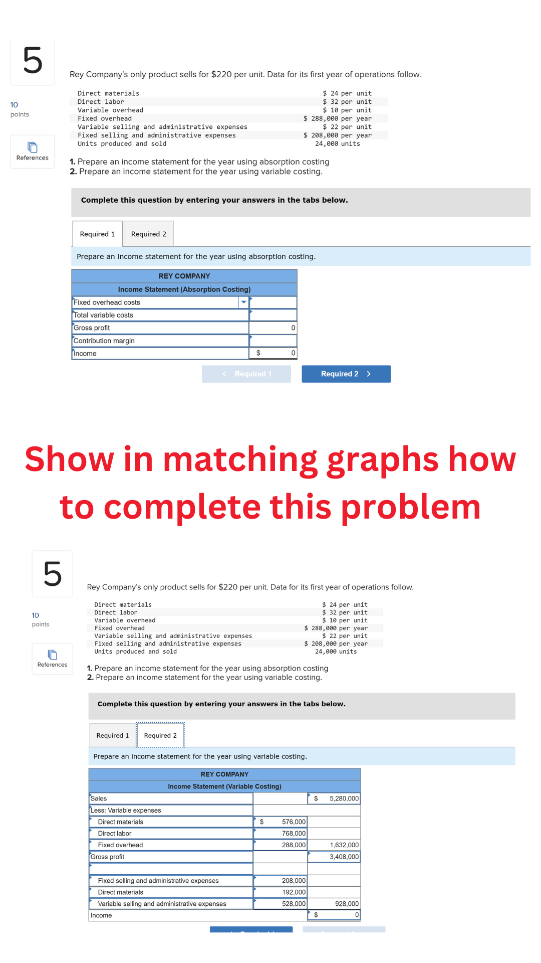 Solved 5 ﻿finalprepare An Income Statement For The Year