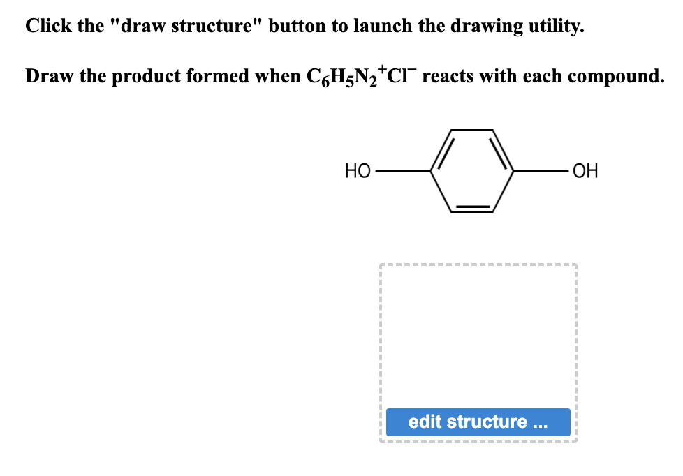 Solved Click the "draw structure" button to launch the | Chegg.com