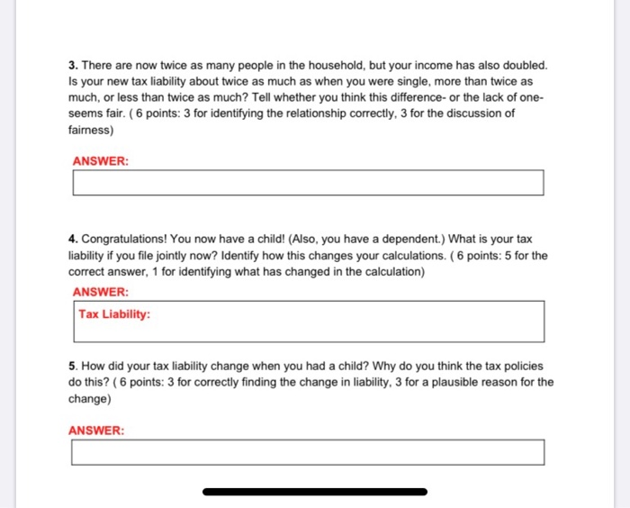 Solved Taxation Practice- 20 Pts Your Assignment: Answer the | Chegg.com
