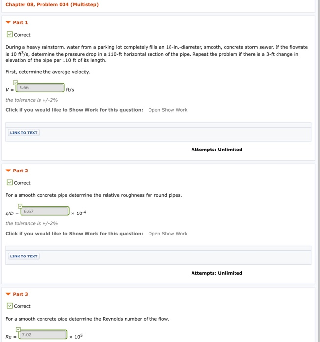 Solved Chapter 08, Problem 034 (Multistep) Part 1 Correct | Chegg.com