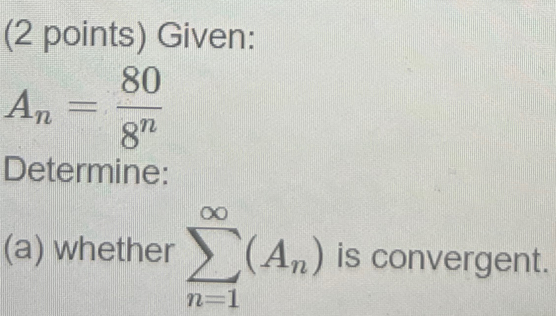 Solved 2 ﻿points ﻿givenan808ndeterminea ﻿whether 