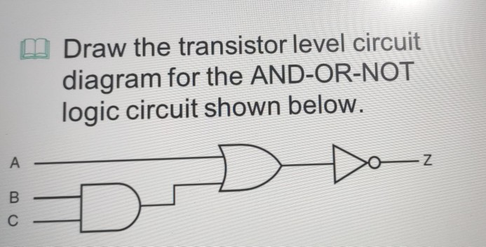Solved how to draw this transistor? | Chegg.com