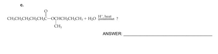 Solved 3. Design the synthesis of the following esters from | Chegg.com