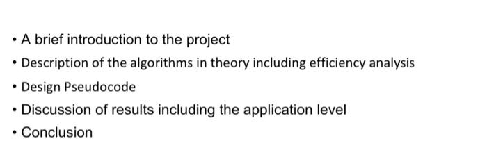 Solved Project Description You will simulate the procedure | Chegg.com