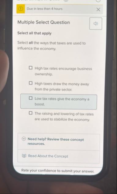 Solved Due in less than 4 ﻿hoursMultiple Select | Chegg.com