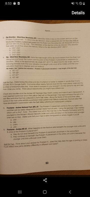 1 Probin Materials - Chembe dick Hems Associated with | Chegg.com