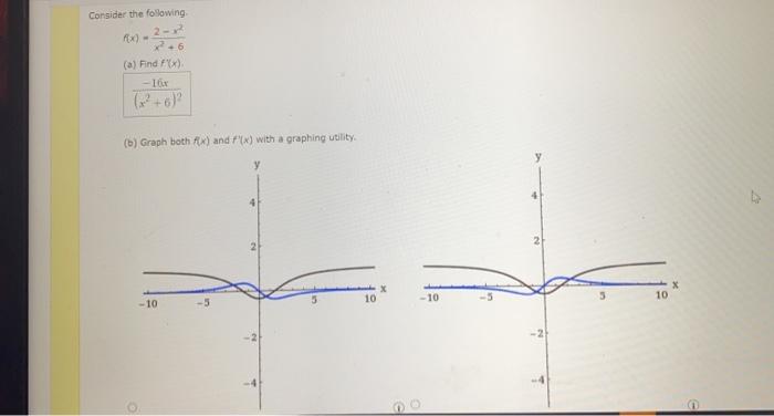 Solved Consider the following 2-2 (a) Find x) - (b) Graph | Chegg.com