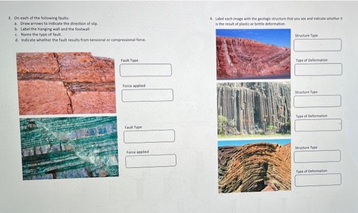 Solved 1.-Label the components and the three types of folds. | Chegg.com