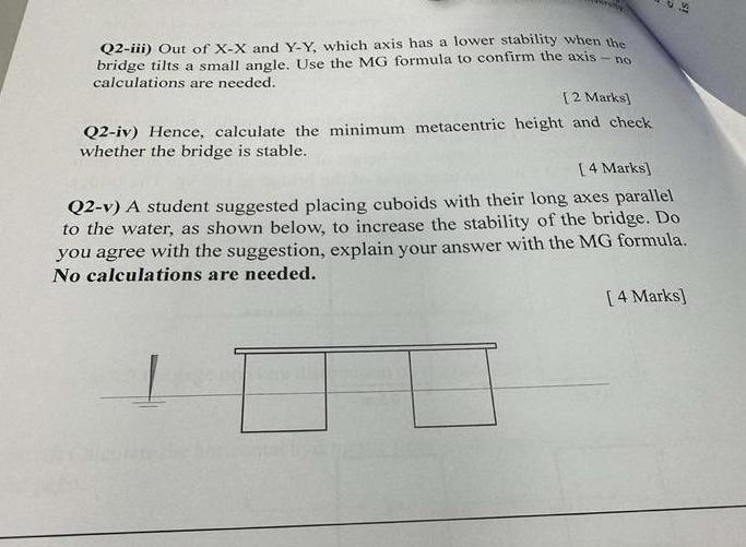 Solved Q2) Engineering students check the stability of a | Chegg.com