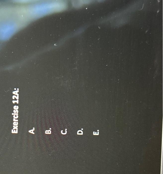 Solved Exercise 8-12A Effect of the disposal of plant assers | Chegg.com