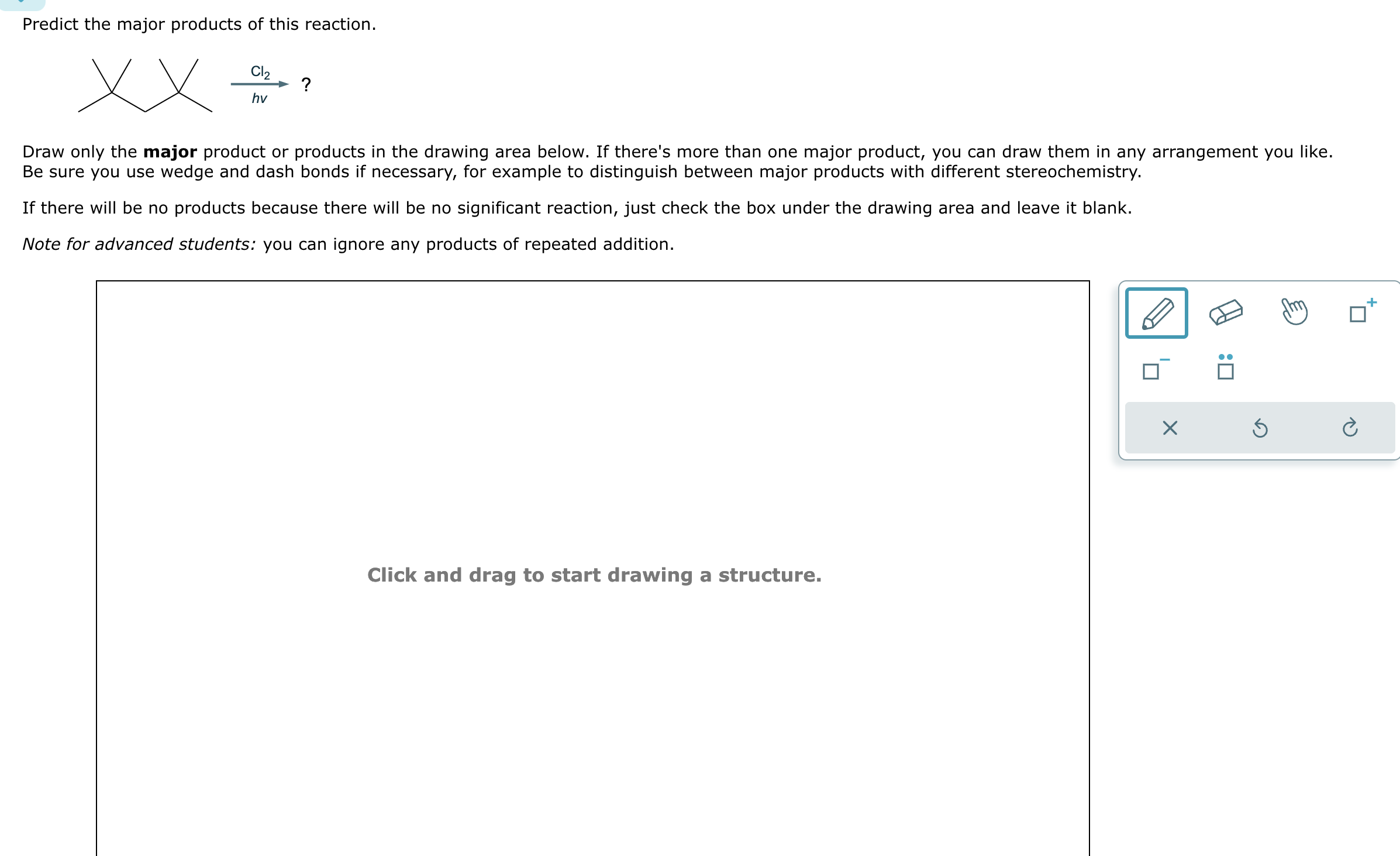 Solved Predict the major products of this reaction.Draw only | Chegg.com
