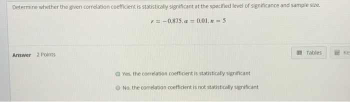 Solved Determine Whether The Given Correlation Coefficient