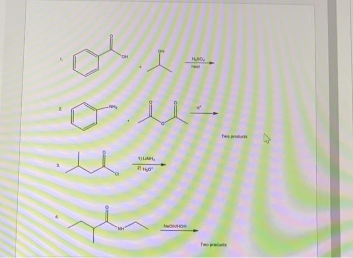 Solved draw the structures of the major products | Chegg.com