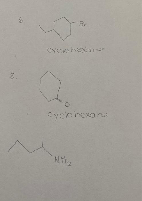Solved cyclohexane | Chegg.com