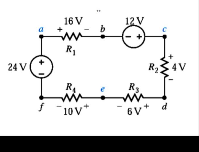 Solved For the following circuit by the two way find the | Chegg.com