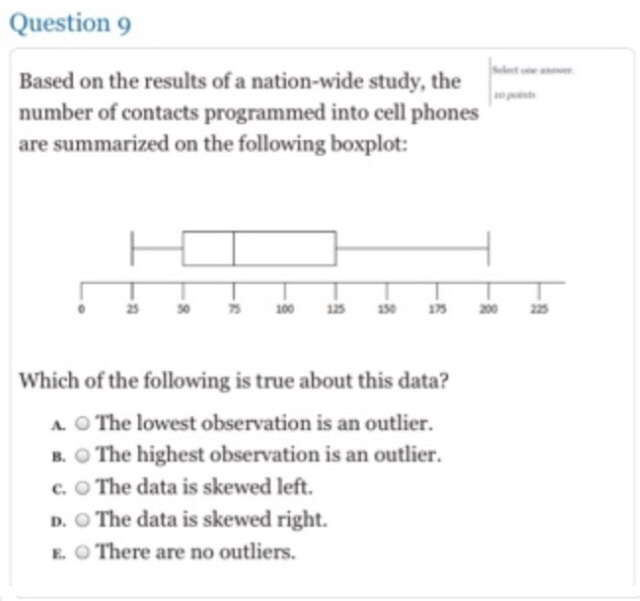 Solved Question 9 Based on the results of a nation-wide | Chegg.com