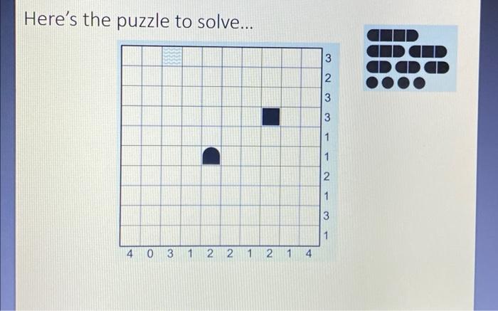 Solved Here's the puzzle to solve... Battleship Rules - All | Chegg.com