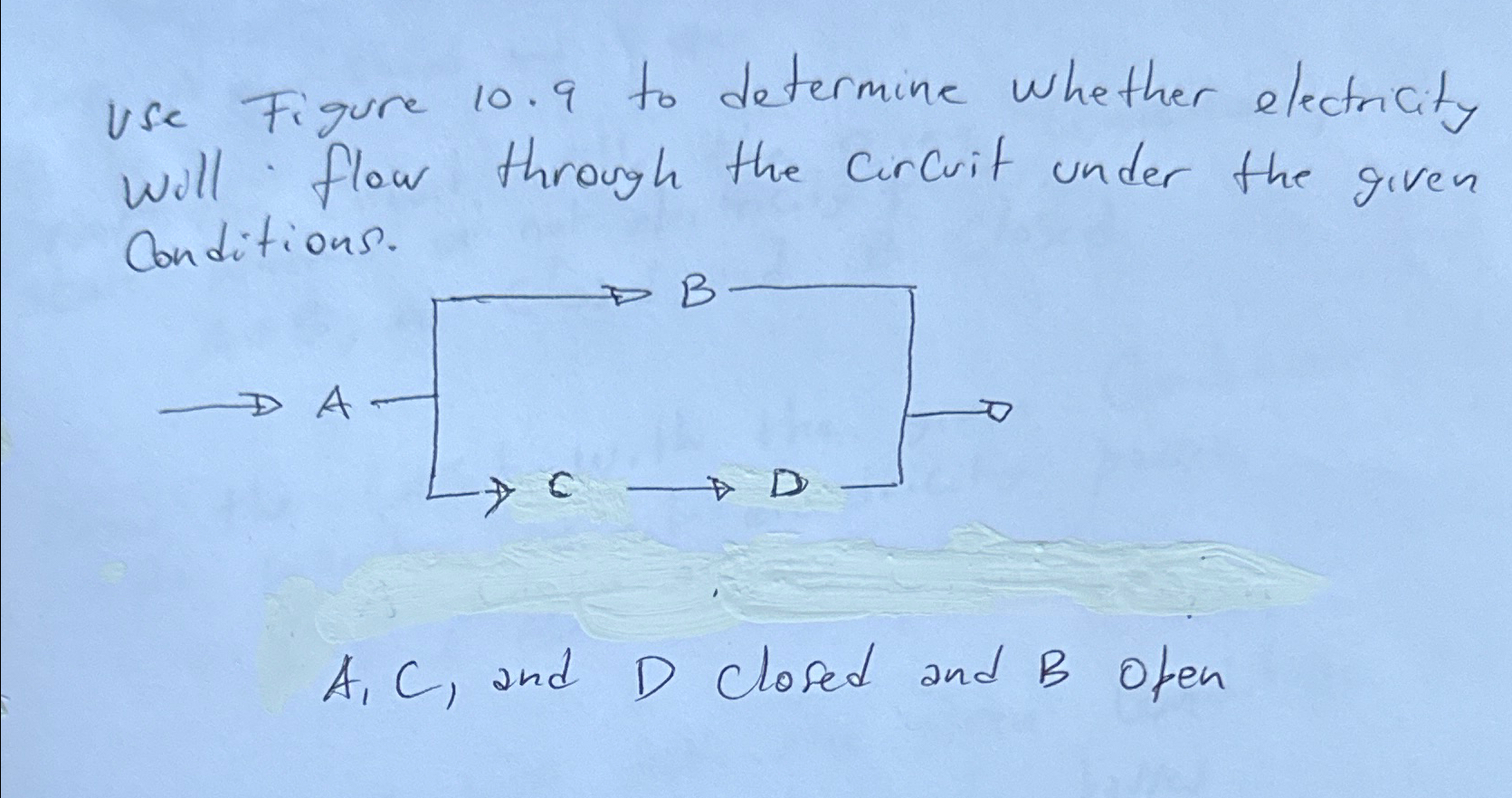 Solved Use Figure 10.9 ﻿to determine whether electricity | Chegg.com