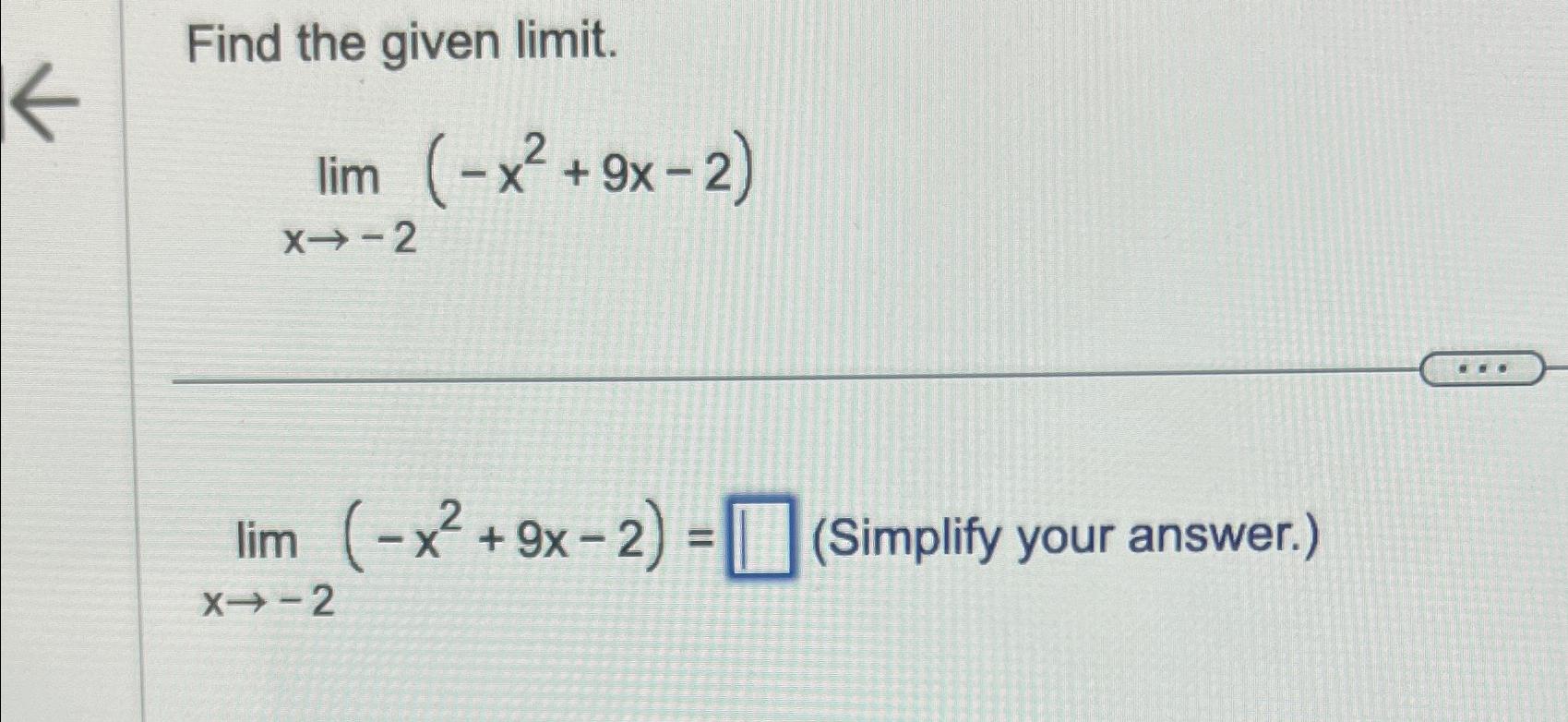 Solved Find the given | Chegg.com