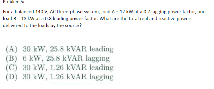 Solved A Balanced 3φΔ Connected Source Supplies Power To ﻿a