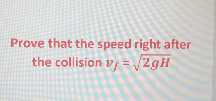 Solved Prove that the time it takes the ball to hit the | Chegg.com
