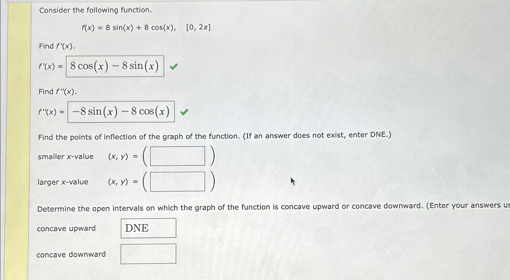 Solved Consider the following | Chegg.com