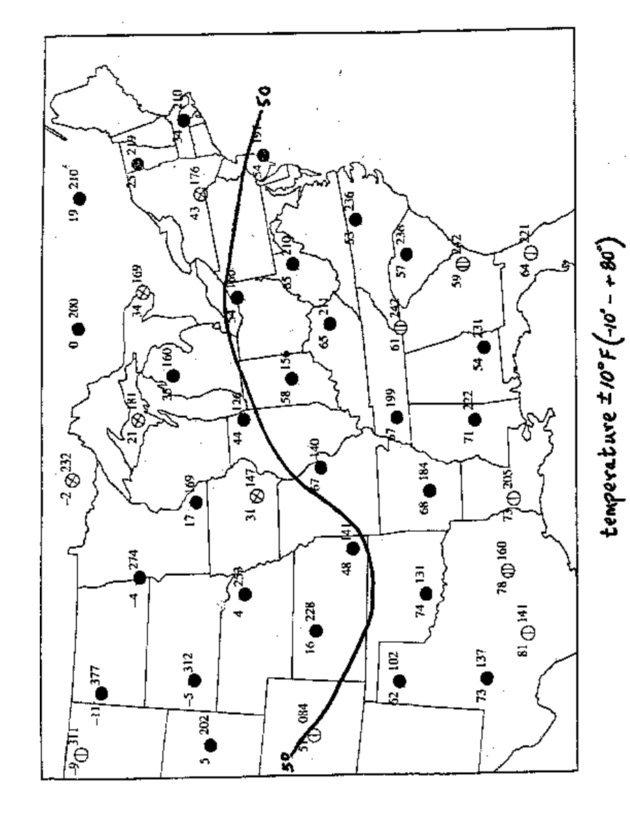 Solved Surface analysisAnalyze the maps on the next two | Chegg.com