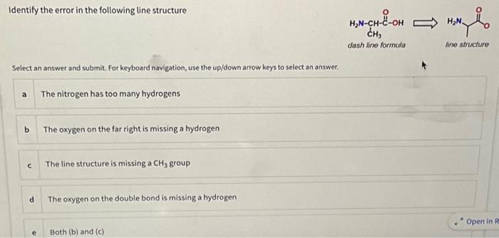 Solved Identify the error in the following line structure | Chegg.com