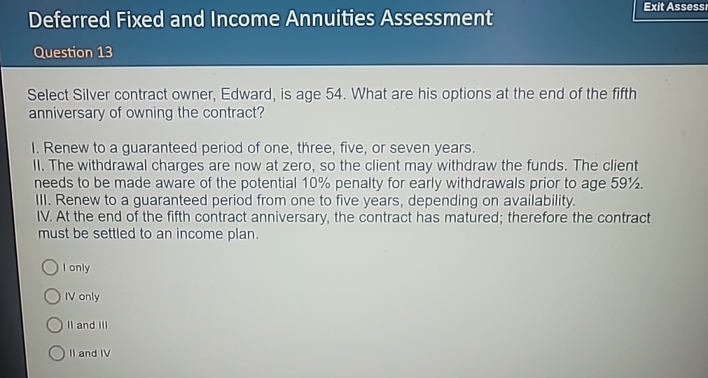 Solved Deferred Fixed and Income Annuities | Chegg.com