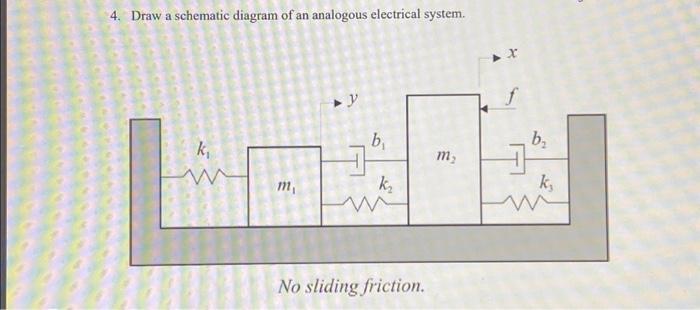 Solved 4. Draw a schematic diagram of an analogous | Chegg.com