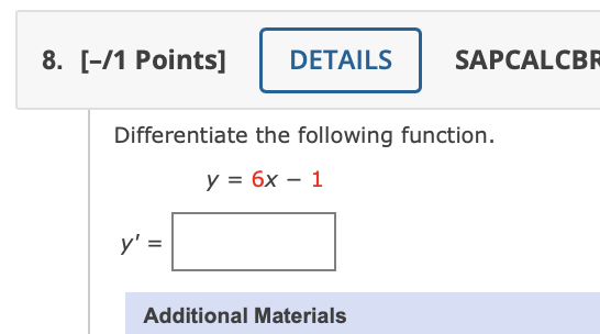 Solved Differentiate the following | Chegg.com