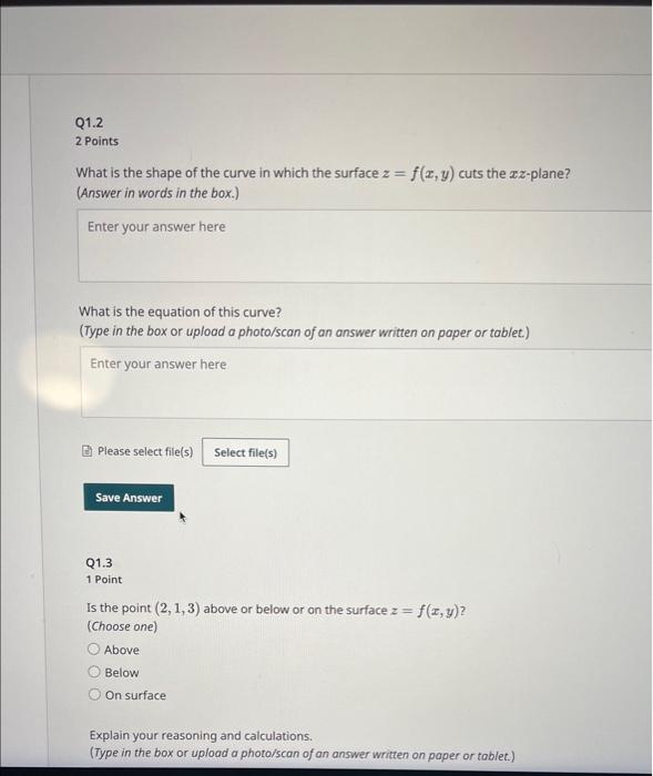 Solved The question is divided in 3 parts but it is all one | Chegg.com