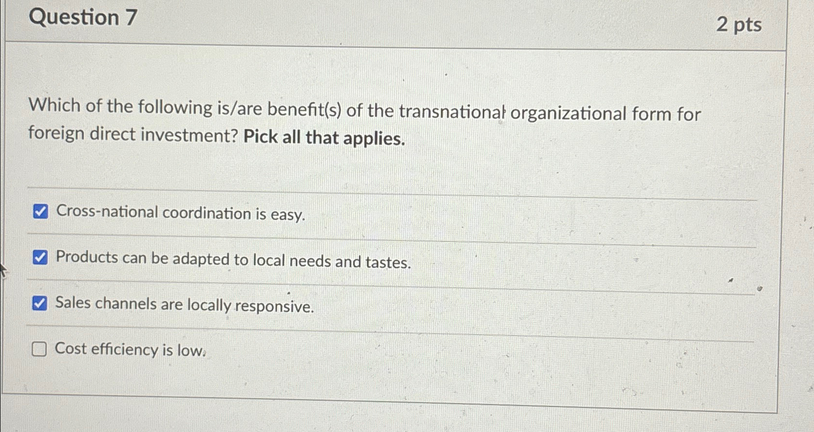 Solved Question 72 ﻿ptsWhich of the following is/are | Chegg.com